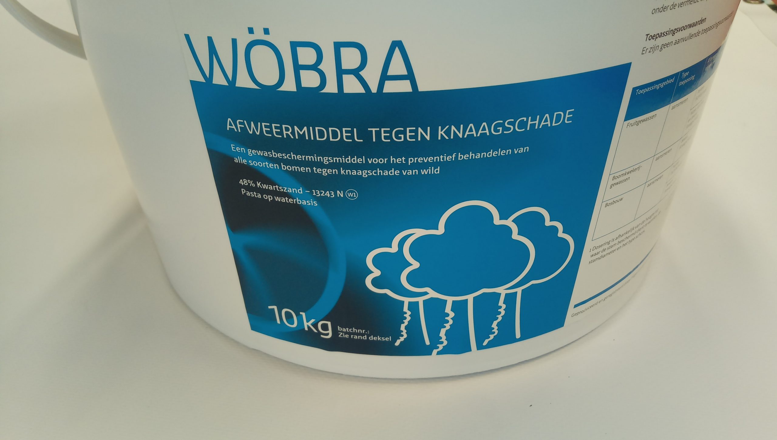Wobra emmer `a 10 kg - Pelgrum Vink Materialen B.V.